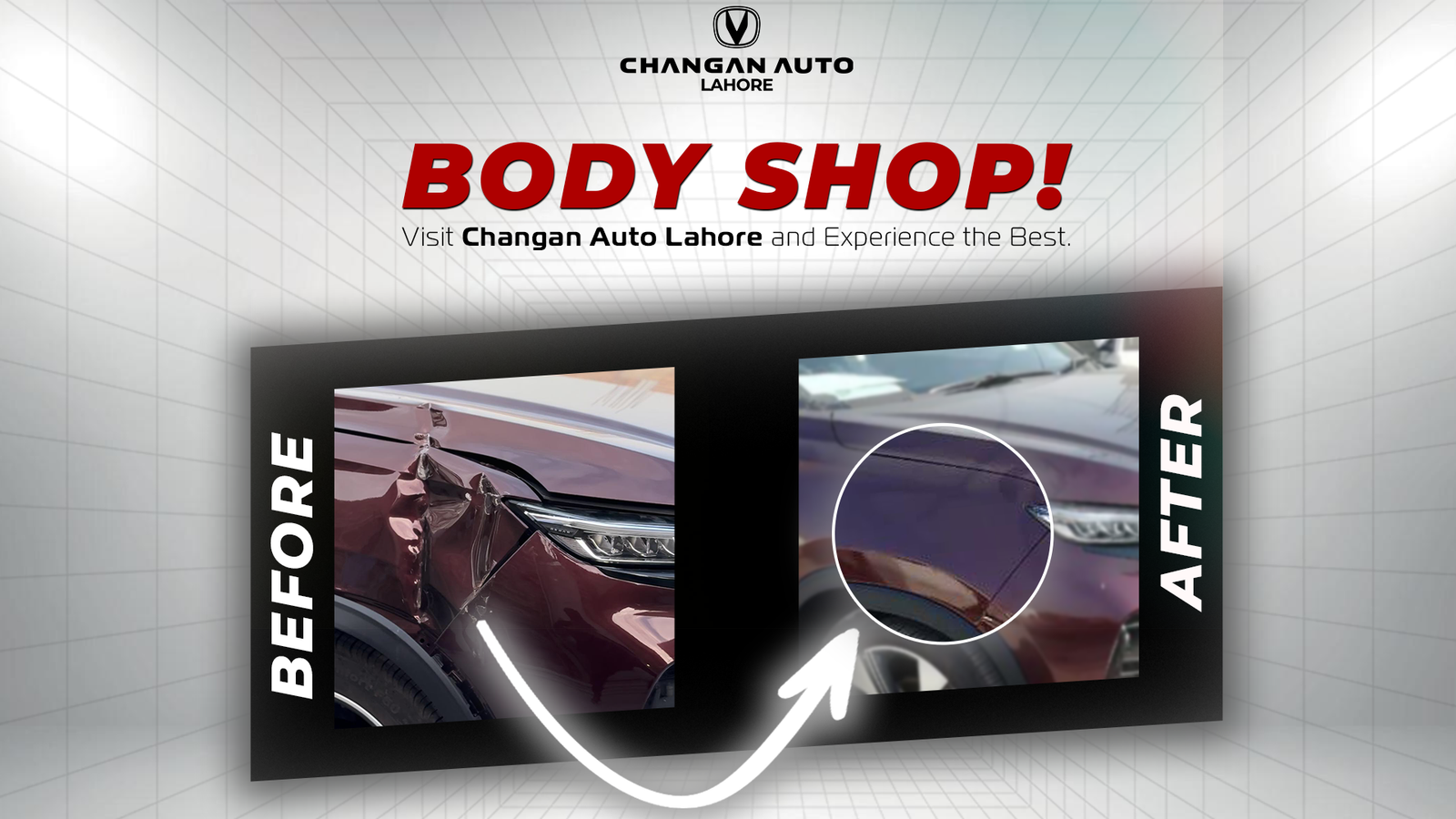 Denting & Painting - Changan Auto Lahore